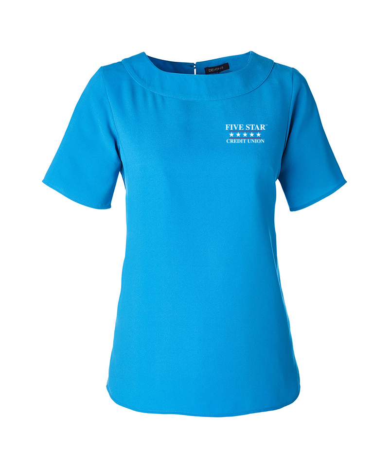 Devon & Jones Ladies' Perfect Fit™ Boat-Neck Blouse